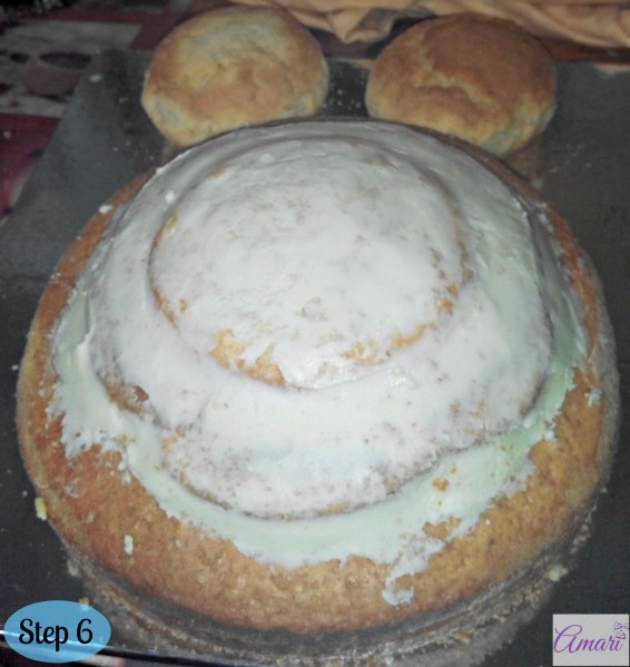 How to Make a Pregnant Belly Cake-Picture Tutorial – Baking with Amari ...