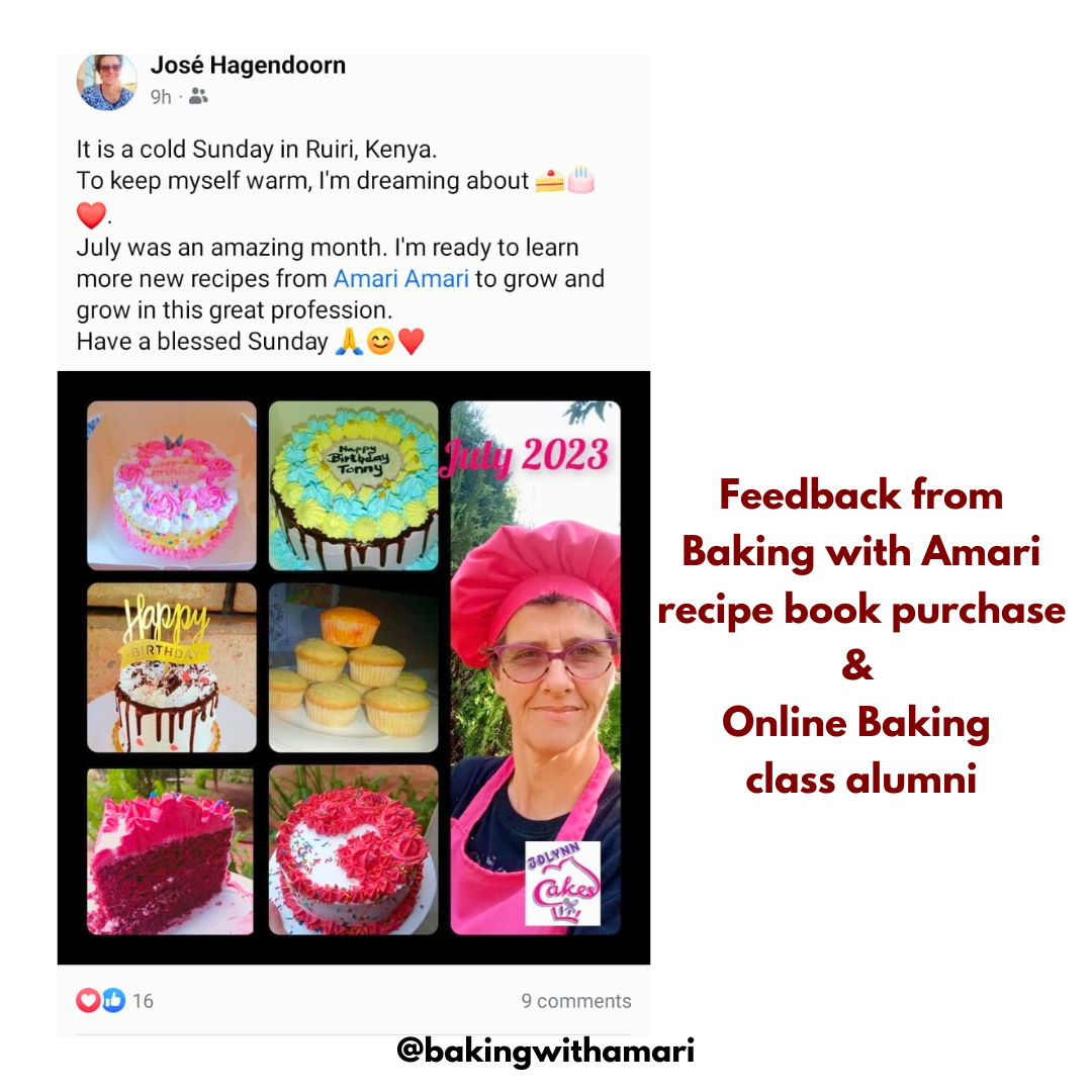 The Baking with Amari Recipe Book – Baking with Amari | Online Baking ...